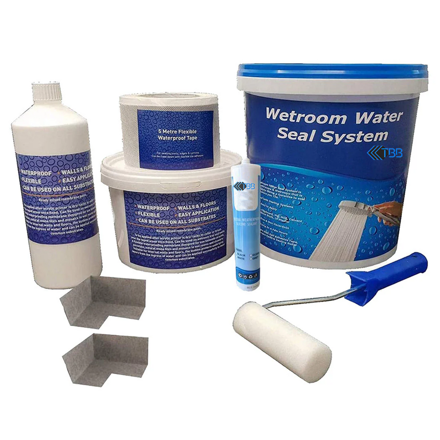 Waterproof Tanking Kit System WSK for Wetroom Installations – Tile ...