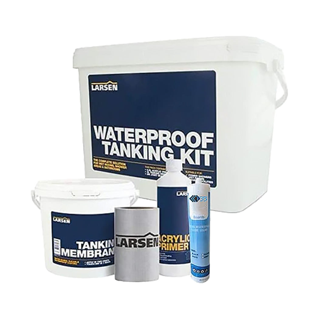 20mm Linear Wetroom Kit - Complete Waterproof System – Tile Backer Boards
