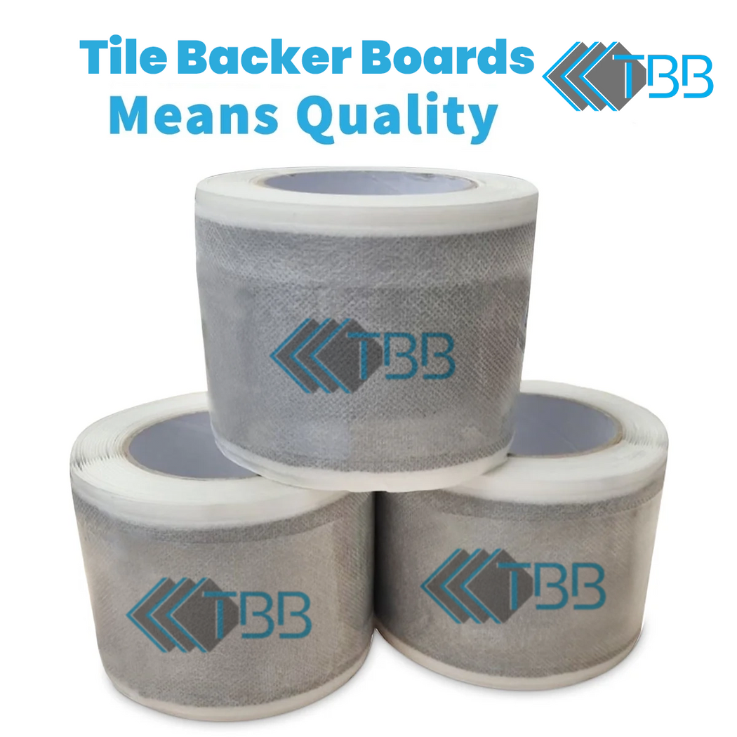Waterproof Tanking Tape for Secure Wetroom Sealing – Tile Backer Boards
