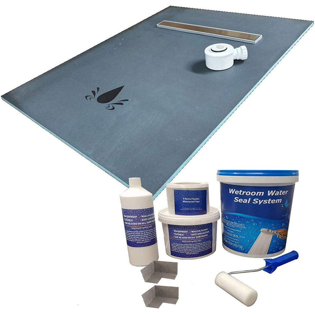 Linear 20mm Wetroom Complete System Waterproofing Kit – Tile Backer Boards