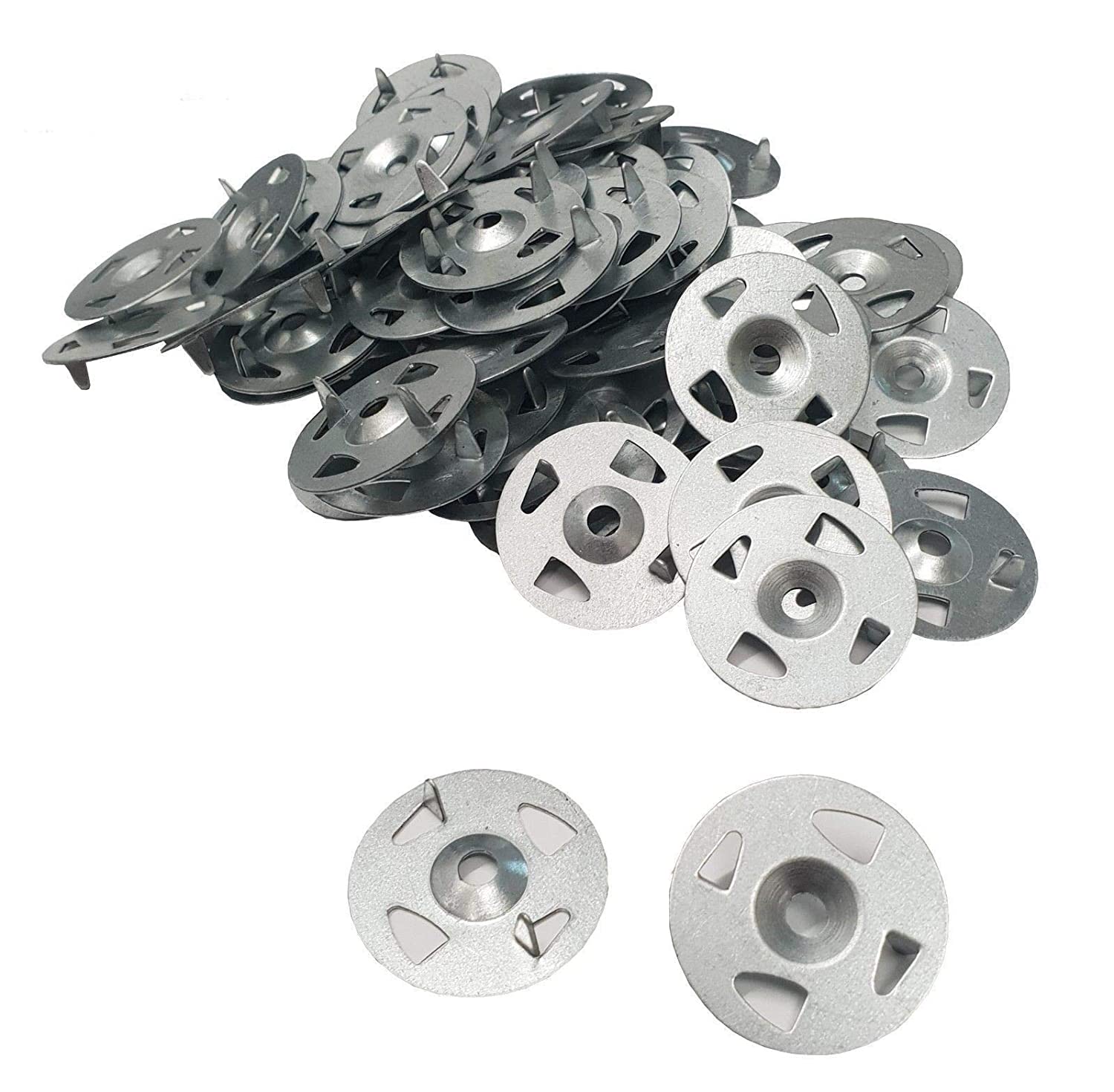 Steel Fixing Washers – 34mm Diameter – Pack of 100 – Quick & Secure In ...